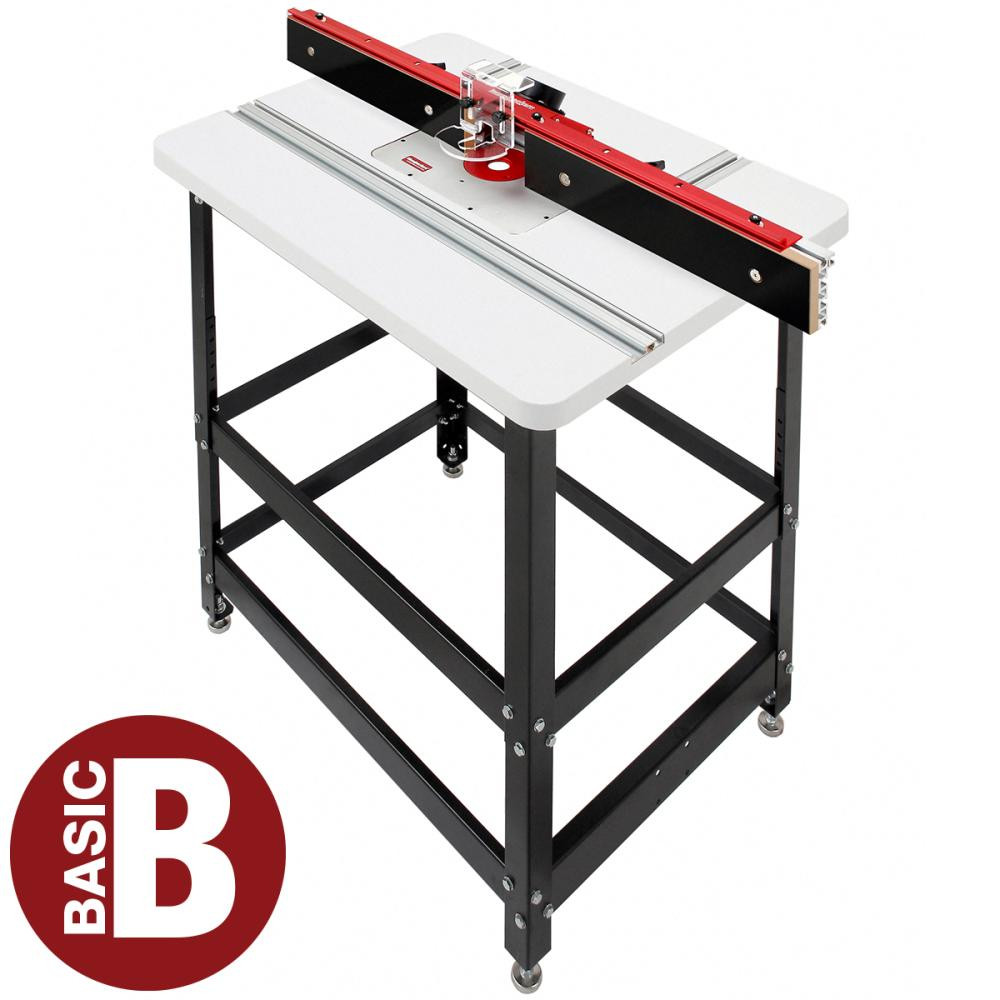 Router Table Package - Woodpeckers PRP-B-TR Essential Woodworking Tools