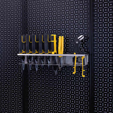 Plier Wall Organizer - OmniWall Clamp Holder | Tool Storage