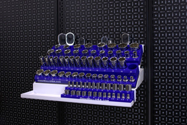 Socket Holder Shelf Kit - OmniWall USA, Metric & Standard Storage