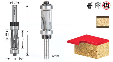 Flush Trim Router Bits - Precision Cutting for Laminate & Wood