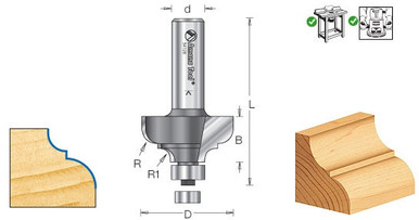 Cove & Bead Router Bits - Precision Cutting Tools | Classical Series