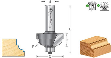 Classical Cove Router Bits - Carbide Tipped for Moldings | Industrial ...