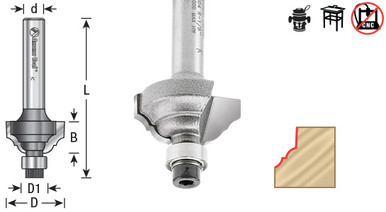 Miniature Router Bits Set - Amana Tool Carbide-Tipped