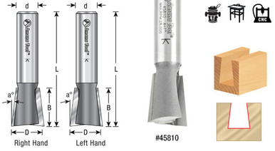 Stairtread Router Bits - Carbide-Tipped, Left/Right Rotation