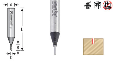 Miniature Router Bits Set - Amana Tool Carbide-Tipped