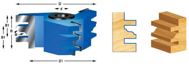 Ogee Stile & Rail Shaper Cutters - Reversible Design | YourBrand