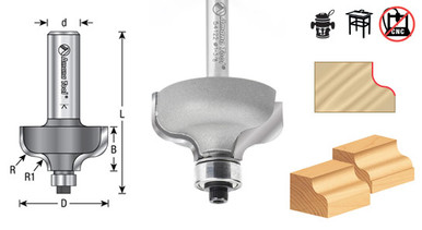Ogee Router Bits - Decorative Edge Molding & Profiles