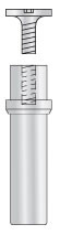 Stub Spindle Replacement - High-Quality Screw Assembly
