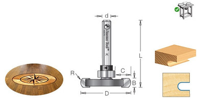 Flooring Router Bits - Industrial Slot Cutter | Carbide Tipped 2-Flute