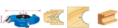 Convex Edge Shaper Cutters - Top Quality Woodworking Tools