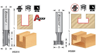 T-slot Router Bits For Wall Panels - Cnc Compatible, 3 8 Inch Track