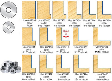 21-Piece Collar Kit | Superabbet Router Accessories