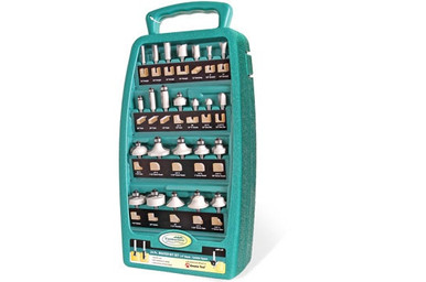 Router Bit Set 24pc, Carbide-Tipped - Timberline, 1/4" Shank