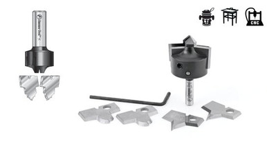 Router Bit Set - Nova System 1/4" Shank, Versatile Profiling