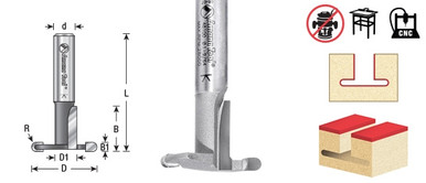Amerock Hinge Router Bit - T-Slot Cutting Tool for Table Routers
