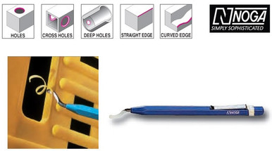 Deburring Tool, Edge Off - Carbide Blade, Aluminum Handle, S10 Blade