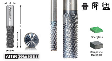 AlTiN Coated Fiberglass Router Bits - Amana Tool