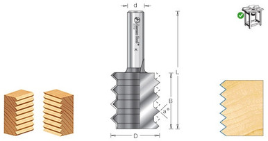 V Joint Router Bit - Industrial Quality Carbide | Fast Setup