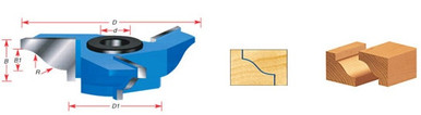 3-1/4" Ogee Shaper Cutters - High Precision Woodworking Tools