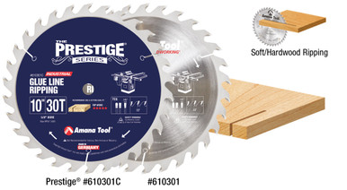 Ripping Saw Blades for Glue Joints - Triple Chip Grind #610301C