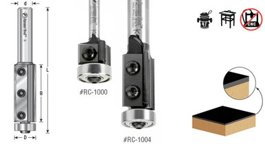 Flush Trim Router Bits - Industrial Quality Insert Knives