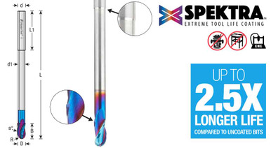 Extra-Long Reach CNC Router Bits | Amana Tool Spektra Coating