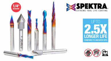 CNC Router Bit Set 1/4" Shank - Amana Tools AMS-174