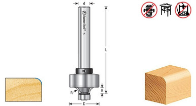 3D Corner Rounding Bit - Carbide Tipped, Industrial Quality