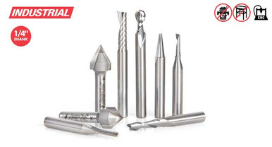 CNC Router Bit Set 8-Pc 1/4" Shank - Save 25% | Amana Tools