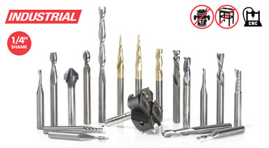 CNC Router Bit Set 18-Pc Multi-Material - Amana Tool AMS-176