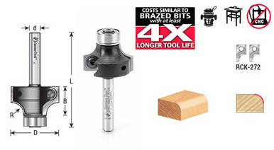 Corner Round Router Bit - AmanaTool In-Tech RC-49504