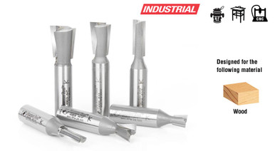 Dovetail Router Bit Set 6-Pc, Carbide Tipped, Wood Box - Save 25%