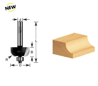 Cove Router Bits - Edge Detailing & Economy Use Tools