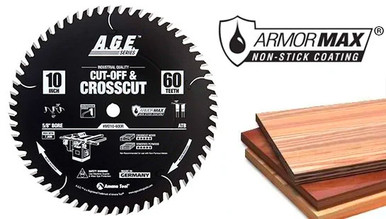 Non-Stick Saw Blades ArmorMax | Carbide Tipped Crosscut & Cut-Off