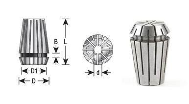 ER20 Precision Spring Collets - High Accuracy CNC Tooling