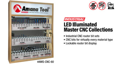 CNC Router Bit Sets - Save 25% on Amana Collections #AMS-CNC