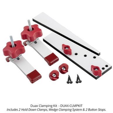 Angle Drilling Table Woodpeckers DUAX-CLMPKIT - Precision Clamping Kit