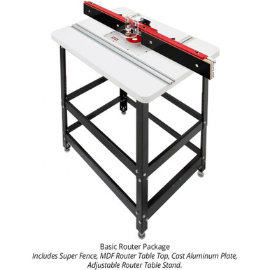 Router Table Package - Woodpeckers PRP-BASIC-TRITO Essential ...