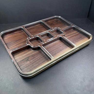 Acrylic Router Templates - Jumbo 9 Pocket Tray Valet