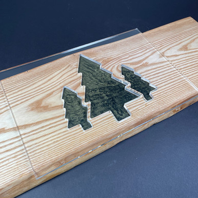 Acrylic Router Template - Three Trees Clear Design