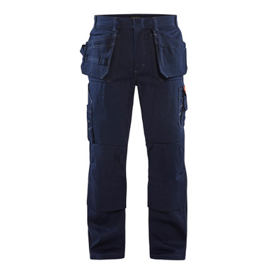 Blaklader FR Pants - Navy Blue - Waist Size: 38 - Inseam: 34"