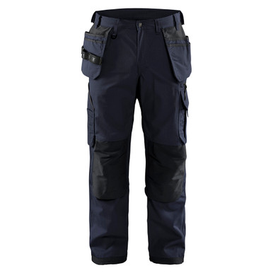 Blaklader Ripstop Pants With Utility Pockets - Dark navy blue - Waist ...