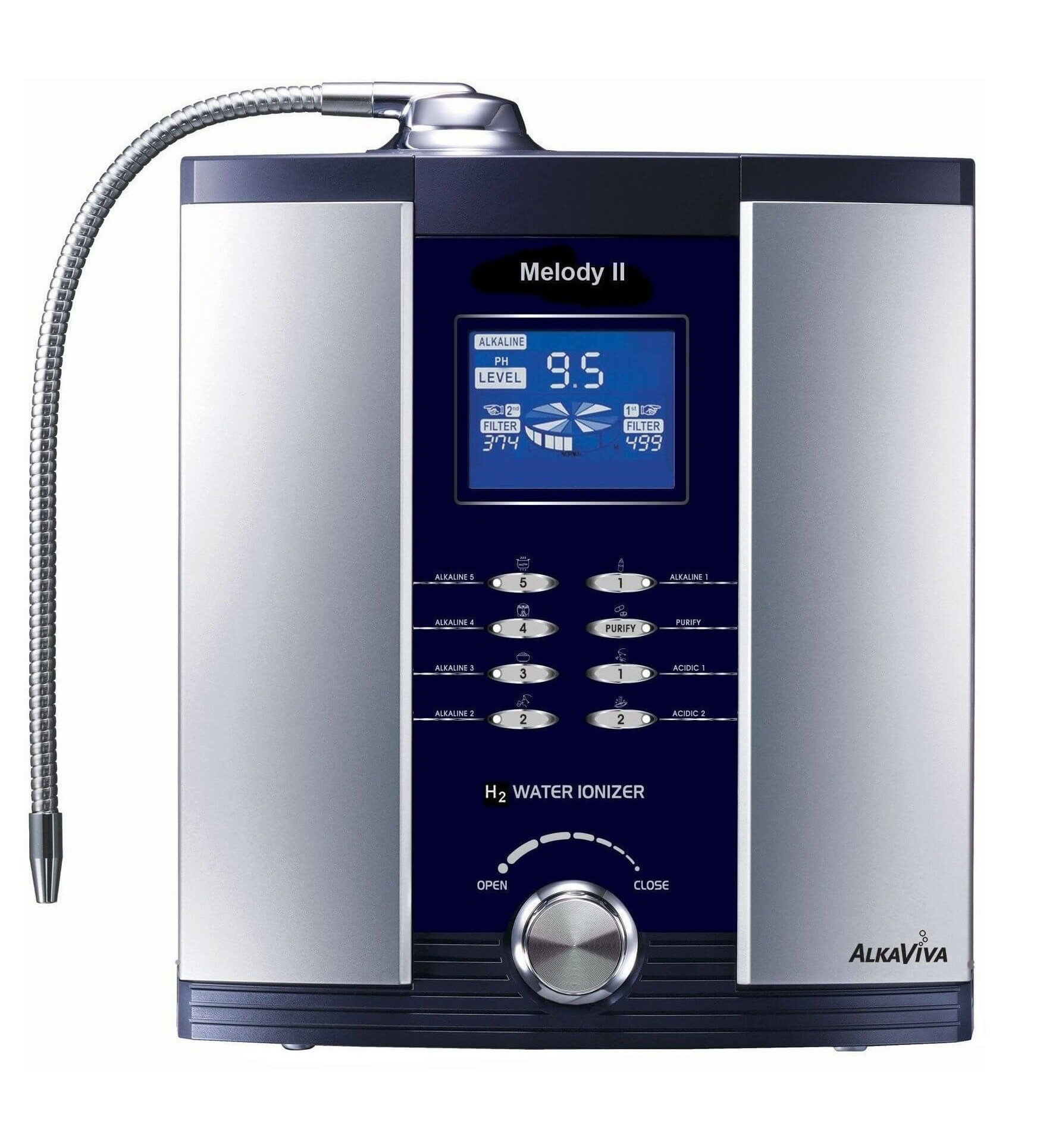 AlkaViva Melody Water Ionizer | Alkaline Water Plus