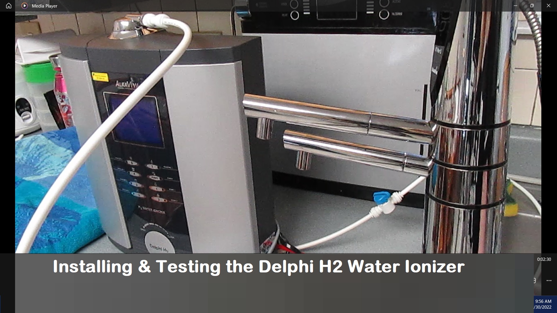 Installing & Testing the Delphi H2 Undersink Water Ionizer - Alkaline ...