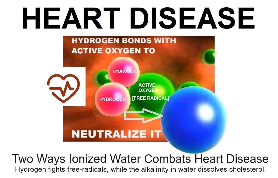 How Ionized Water Combats Heart Disease - Alkaline Water Plus