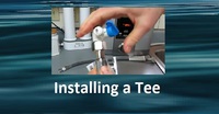 Water Ionizer and Water Filter Installation: Installing a Tee ...