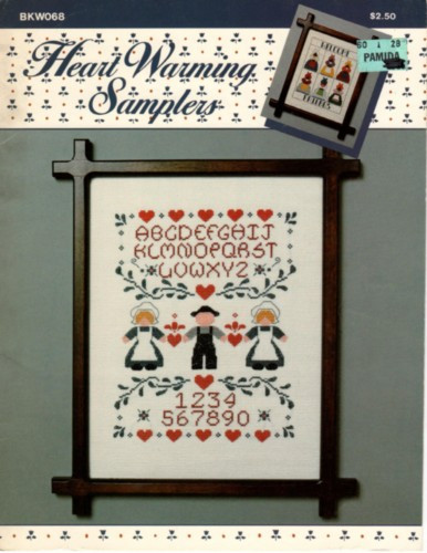 Craft Library HEART WARMING SAMPLERS Amish Alphabet