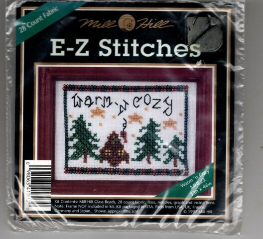 Mill Hill E-Z Stitches WARM N' COZY Kit