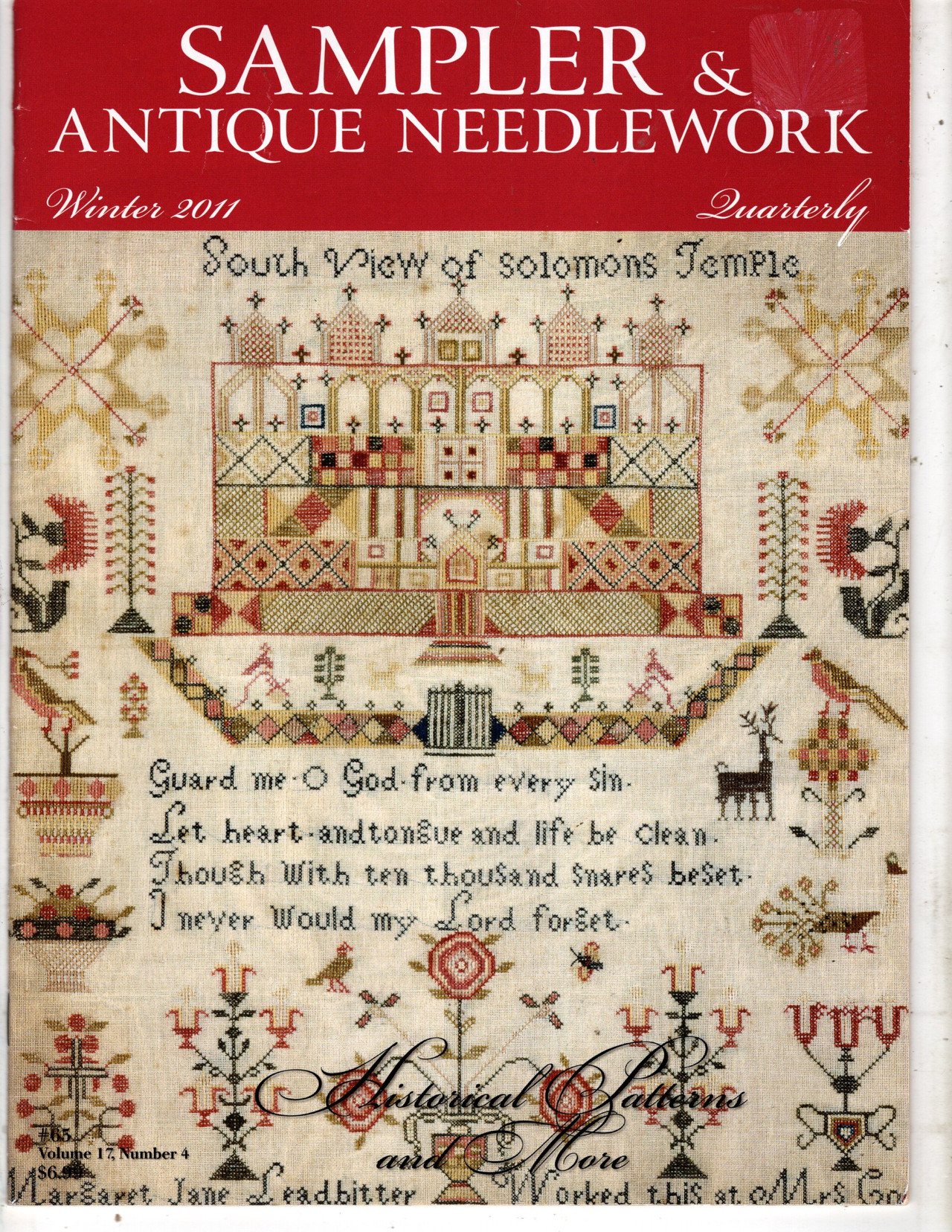 SAMPLER & ANTIQUE NEEDLEWORK Quarterly Vol 8