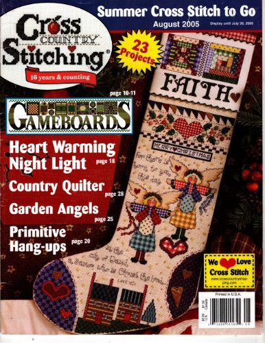Cross Stitch Magazines - Cross Country Stitching - Page 1 - Cross ...